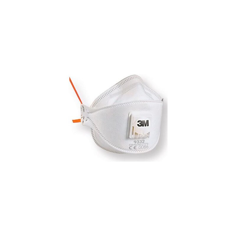 Atemschutzmaske 3M Aura 9332+, FFP3 NR D mit Cool Flow